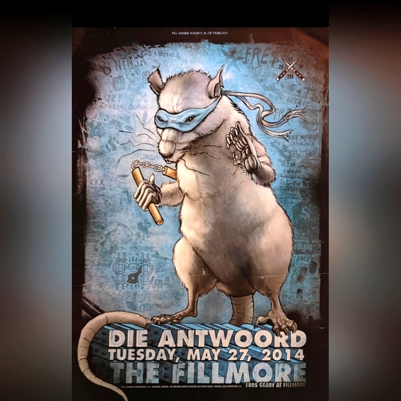 Art | Die Antwoord Fillmore San Francisco 527214 Poster Zoltron Art ...